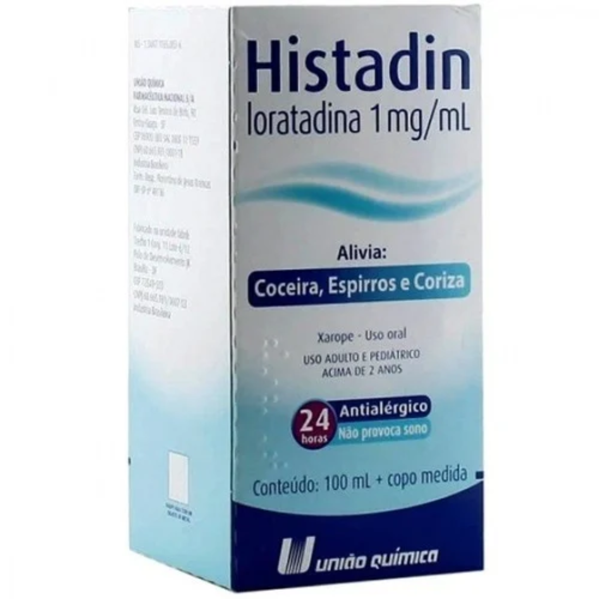 HISTADIN 1MG/ML XAROPE 100ML - UNIAO QUIMICA