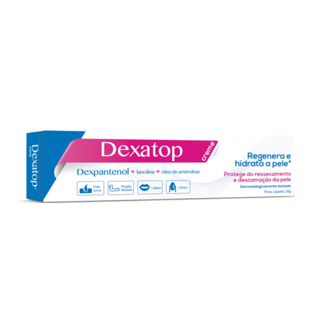 DEXATOP DERMA CREME 20G - 1FARMA CIMED INDUSTR