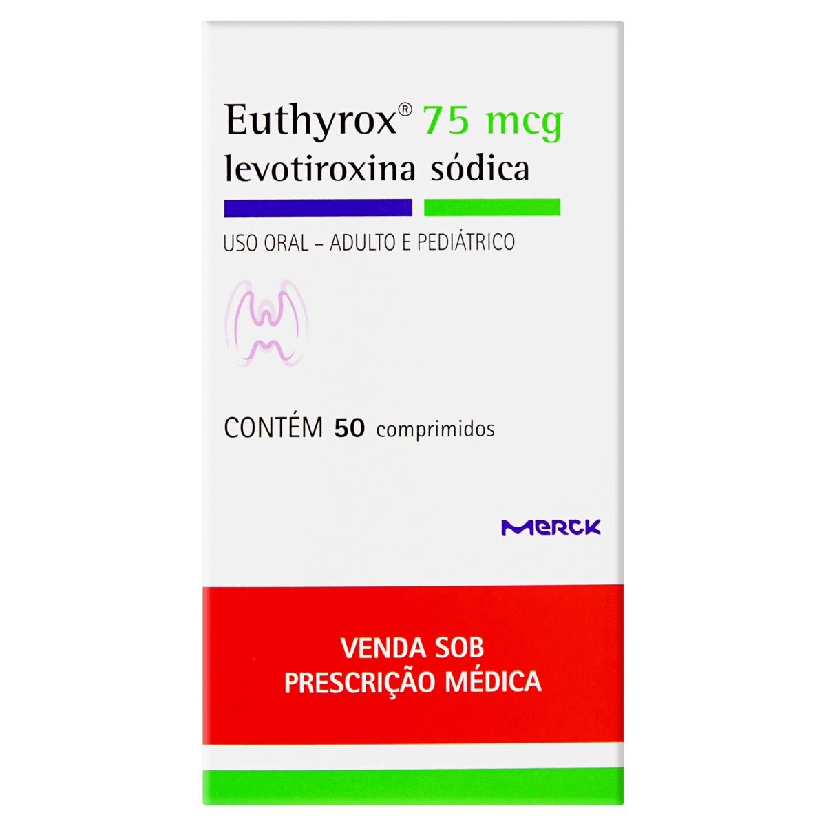 EUTHYROX 75MCG C/50 COMPRIMIDOS - MERCK