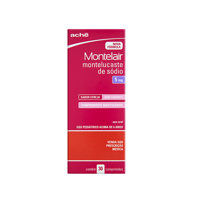 MONTELAIR 5MG C/30 COMPRIMIDOS - ACHE LABORATORIOS FA