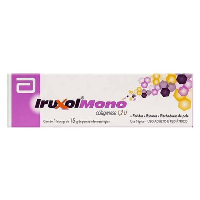 IRUXOL MONO POMADA DERMATOLÓGICA 15G S/ ESPATULA - ABBOTT LABORATORIOS