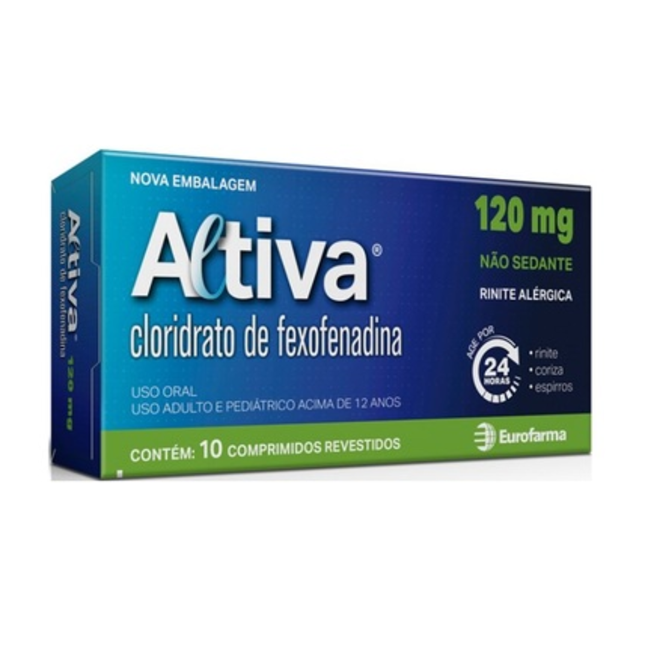 ALTIVA 120MG C/10 COMPRIMIDOS REVESTIDOS - EUROFARMA LABORATORI