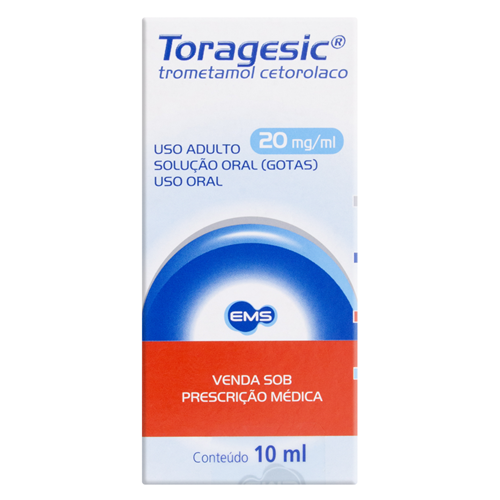 TORAGESIC 20MG/ML GOTAS 10 ML - EMS SIGMA PHARMA LTD