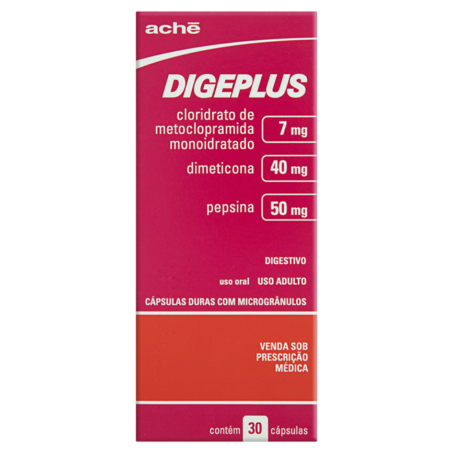 DIGEPLUS C/30 CÁPSULAS - ACHE LABORATORIOS FA