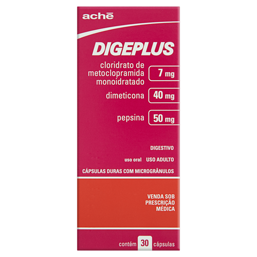 DIGEPLUS C/30 CÁPSULAS - ACHE LABORATORIOS FA