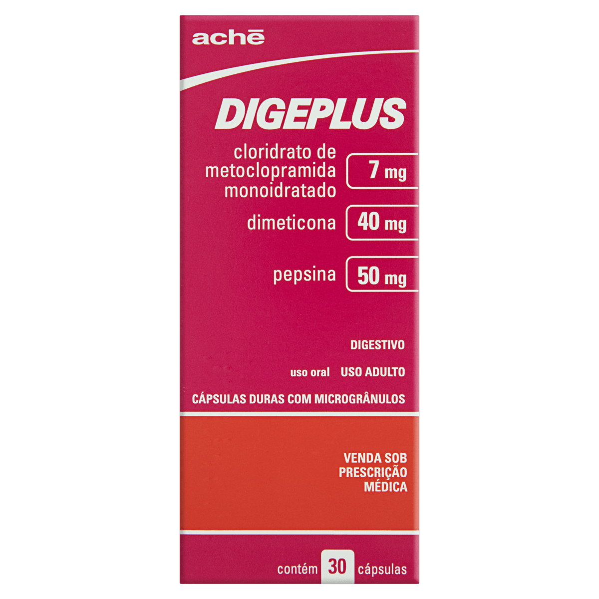 DIGEPLUS C/30 CÁPSULAS - ACHE LABORATORIOS FA