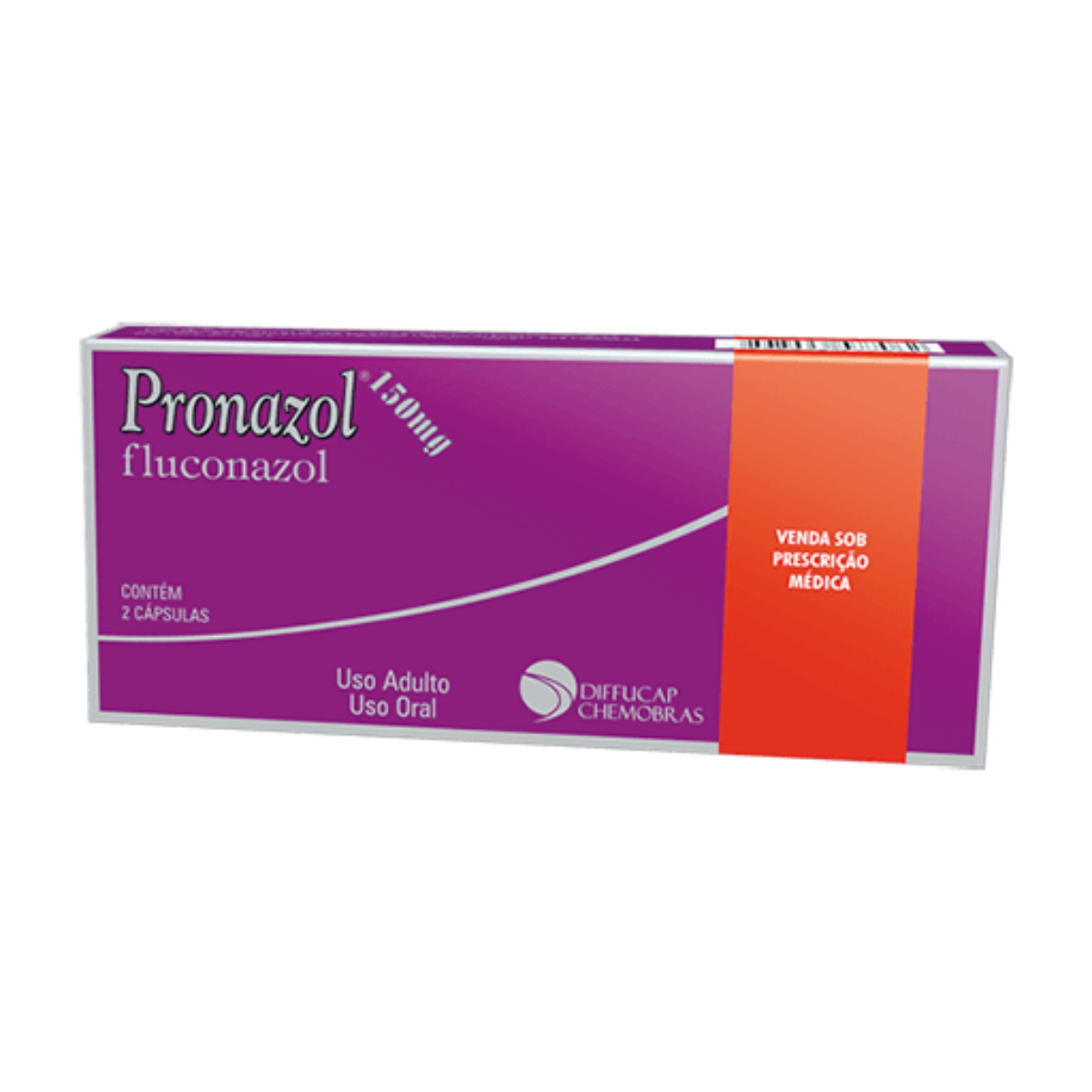 PRONAZOL 150MG C/2 CÁPSULAS - DIFFUCAP-CHEMOBRAS Q