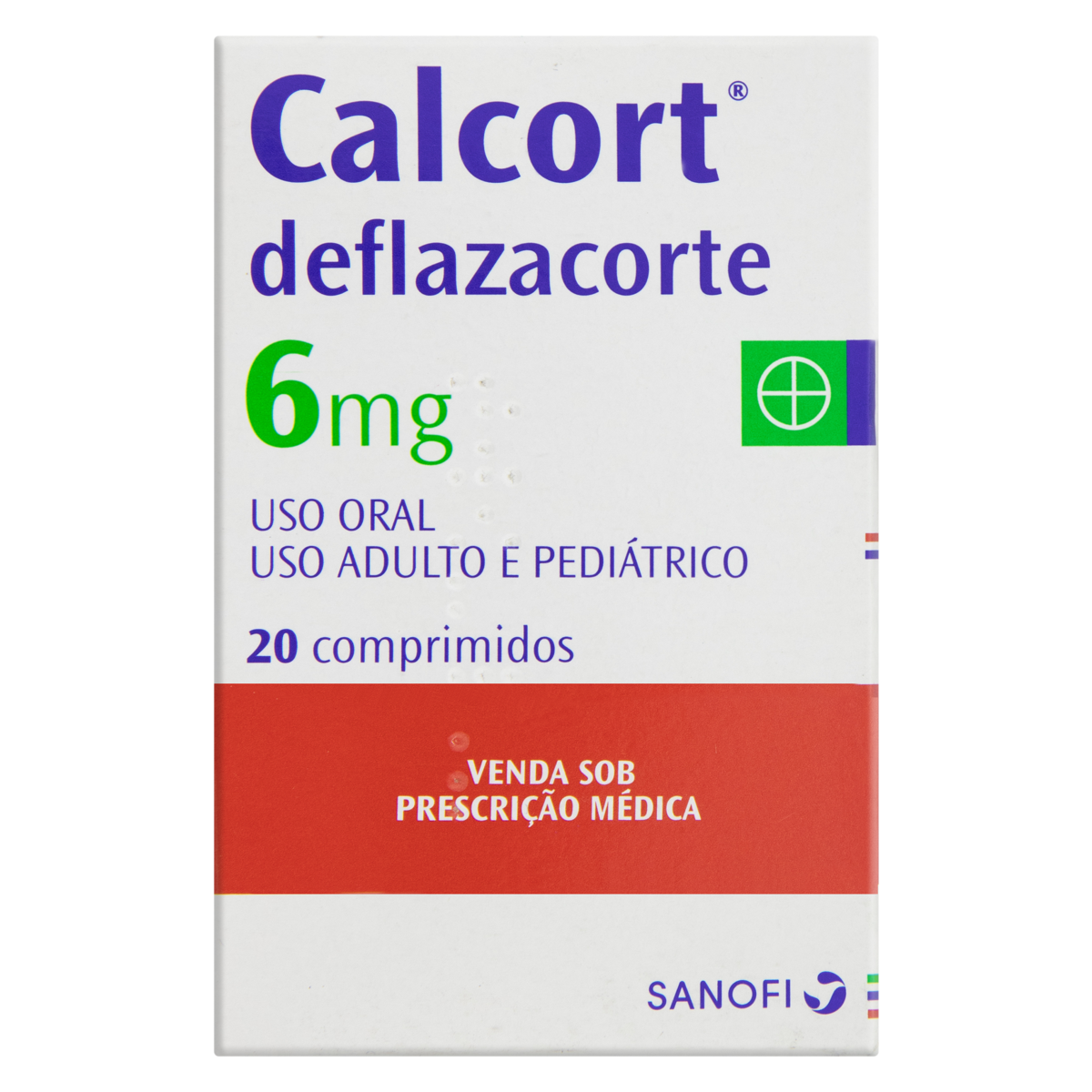 CALCORT 6MG C/20 COMPRIMIDOS - SANOFI