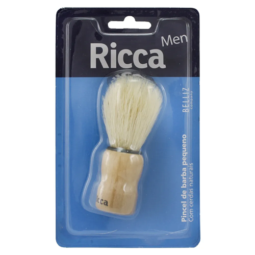 PINCEL PARA BARBEAR PEQUENO RICCA - BELLIZ INDUSTRIA , COMERCIO, I