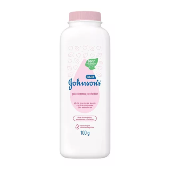 TALCO BABY TRADICIONAL JOHNSON'S 100G - JOHNSON & JOHNSON IN