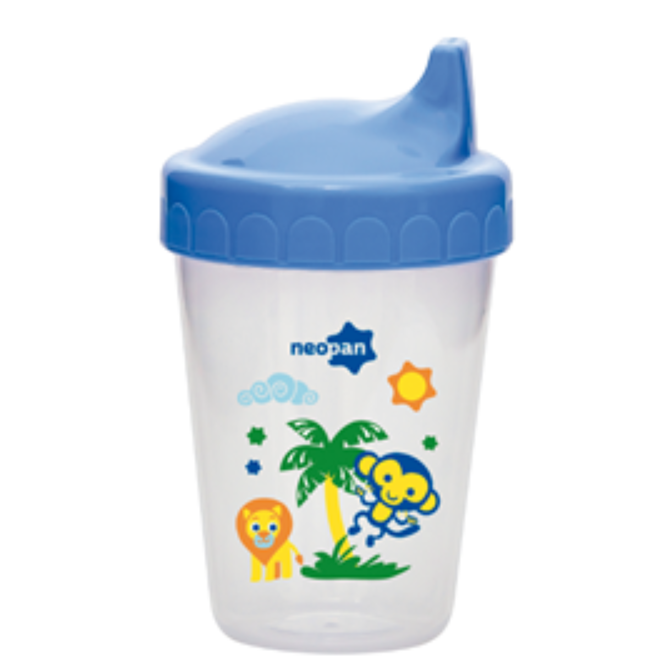 COPO ANTIVAZAMENTO 250ML AZUL NEOPAN - NEOPAN ARTIGOS INFAN