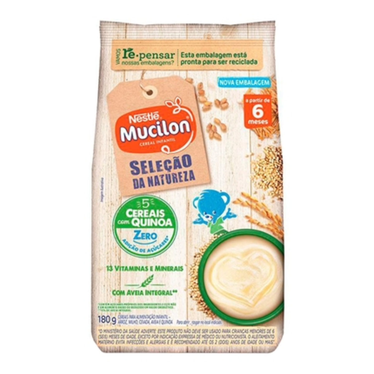 MUCILON CEREAIS QUINOA NESTLÉ 180G - NESTLE BRASIL LTDA.