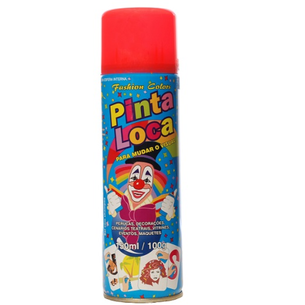 Spray Vermelho Pinta Loca 150ml Aeropac Industrial