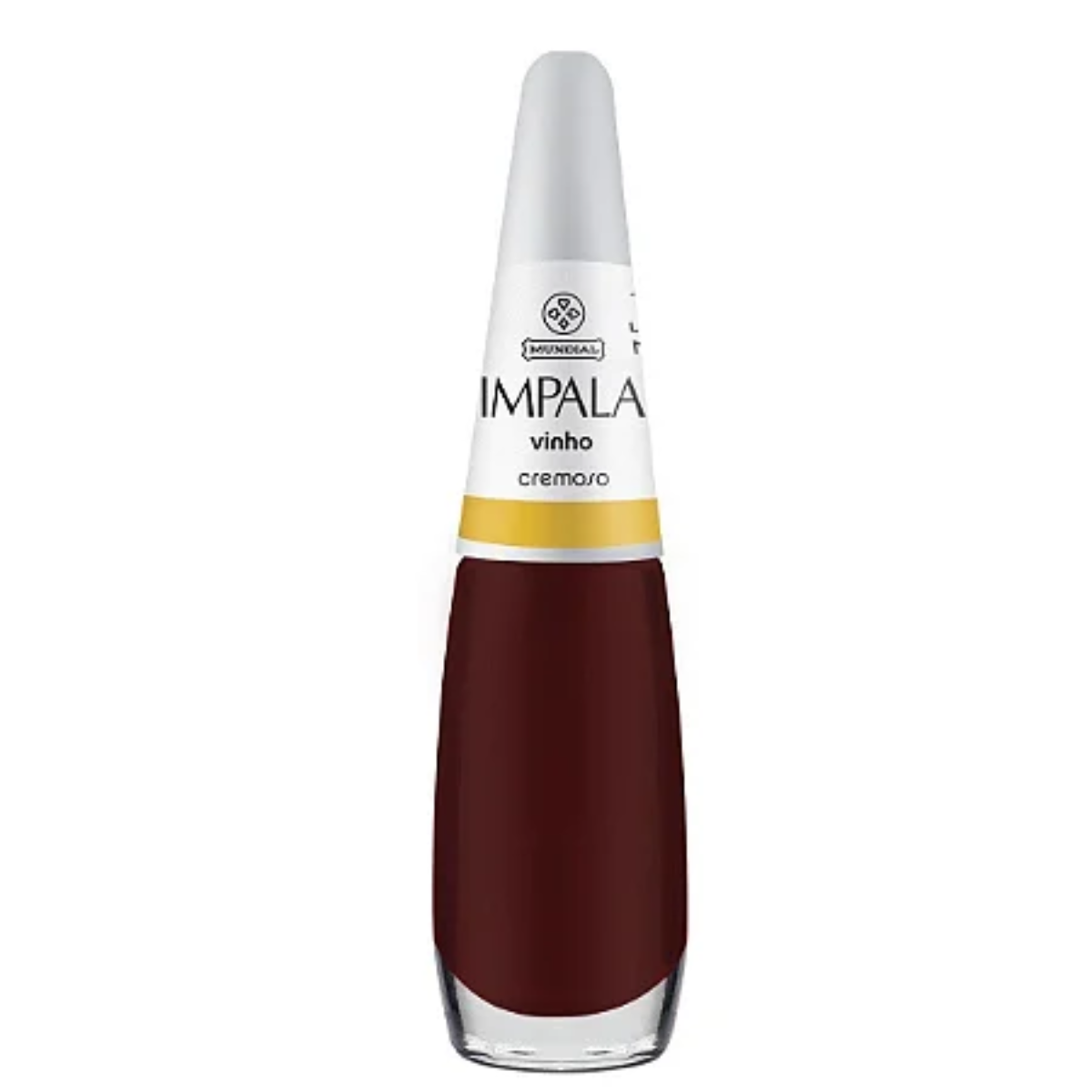 ESMALTE IMPALA VINHO 7,5ML - MUNDIAL S/A