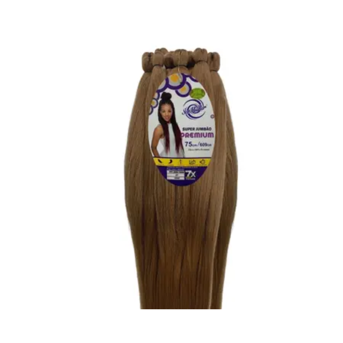 CABELO FIBRA SINTÉTICA JUMBO PREMIUM SER MULHER COR-27 609G - P&D IMPEX ...