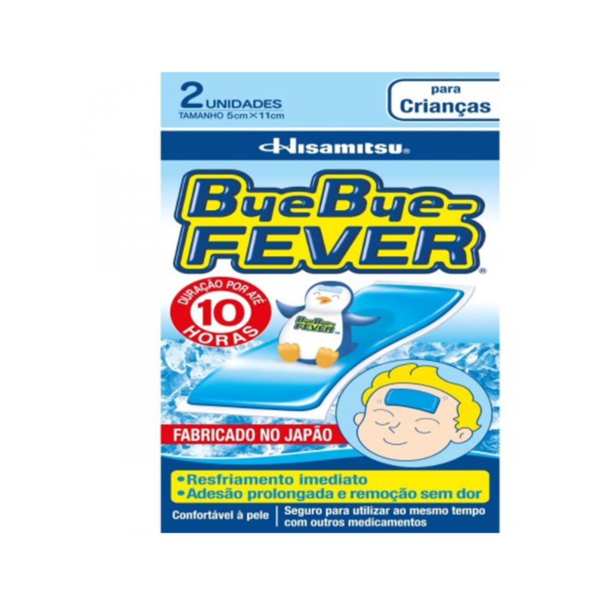 BYE BYE-FEVER CRIANÇAS C/2 UNIDADES - HISAMITSU FARMACEUTI