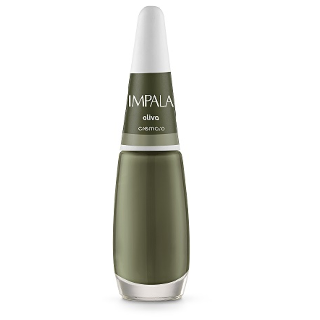 ESMALTE IMPALA A COR DA MODA OLIVA 7,5ML - MUNDIAL S/A