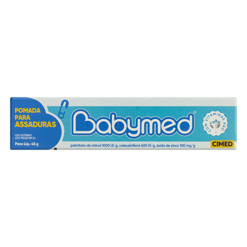 POMADA PREVENTIVA DE ASSADURAS MENINO BABYMED 45G - CIMED INDUSTRIA DE M