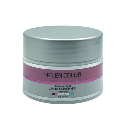 GEL PARA UNHA HELEN COLOR SILVER 20G - M&C NEW STAR IMPORTACAO
