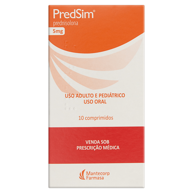PREDSIM 5MG C/10 COMPRIMIDOS - HYPERA