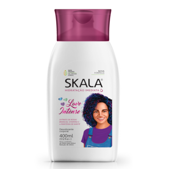 HIDRATANTE CORPORAL SKALA LOVE INTENSE 400ML - SKALA COSMETICOS S/A