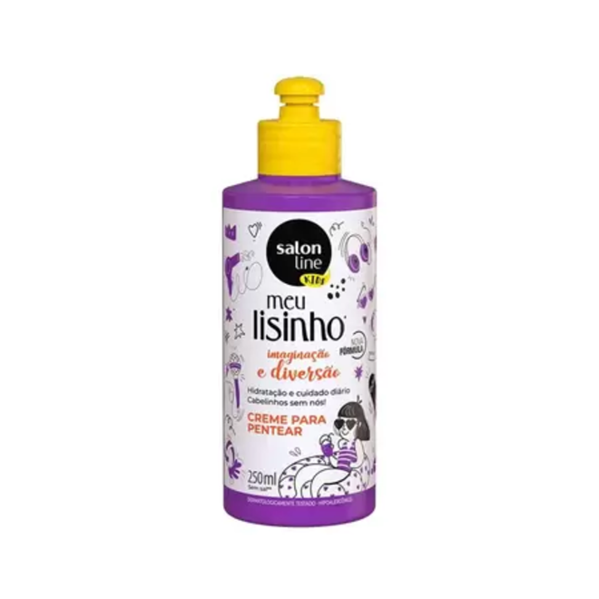 CREME PARA PENTEAR MEU LISINHO SALADA DE FRUTAS SALON LINE KIDS 250ML ...