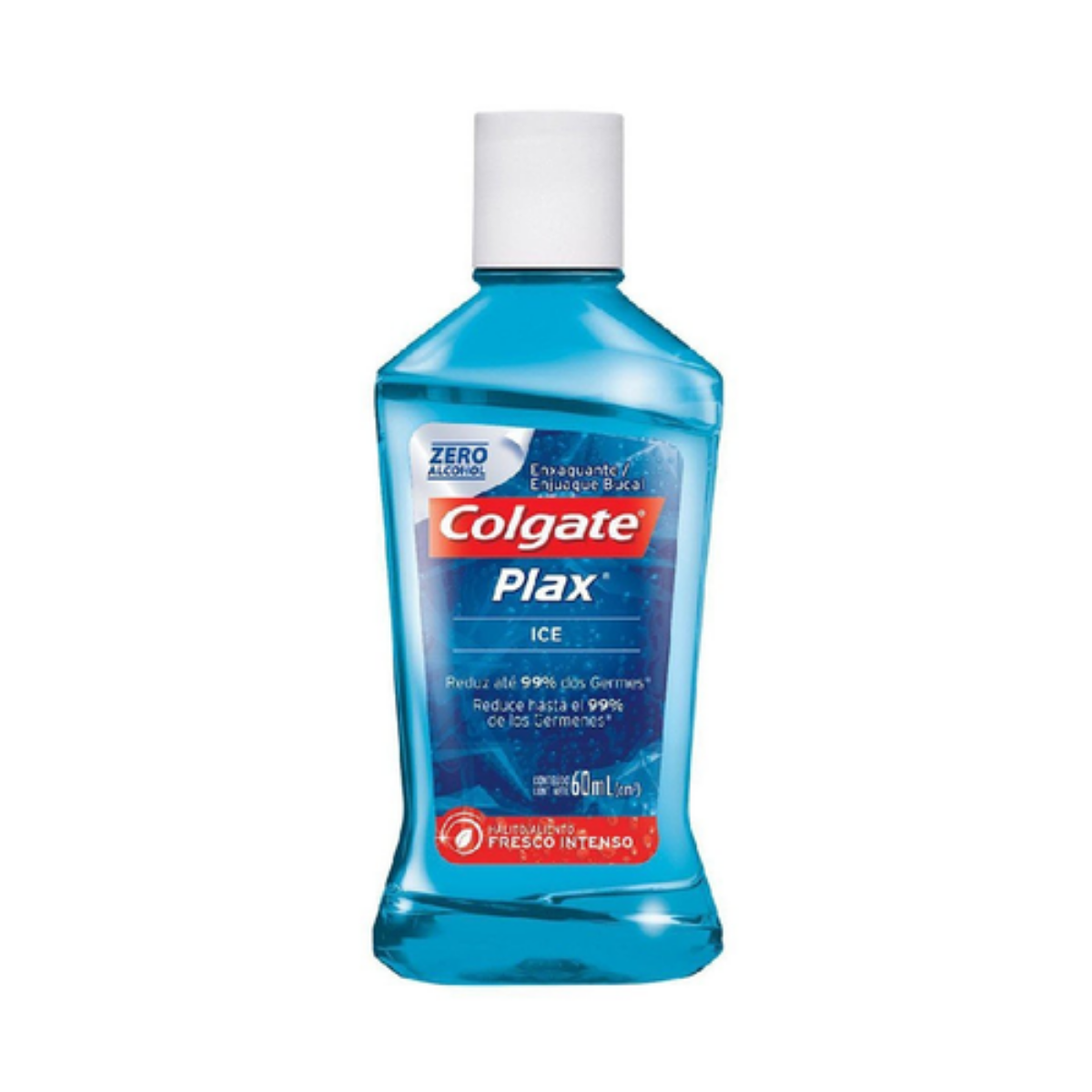 ENXAGUANTE BUCAL COLGATE PLAX ICE 60ML - NOVO