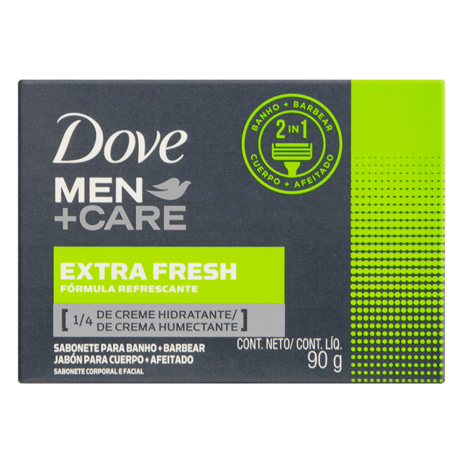 SABONETE DOVE EXTRA FRESH 90G - UNILEVER BRASIL