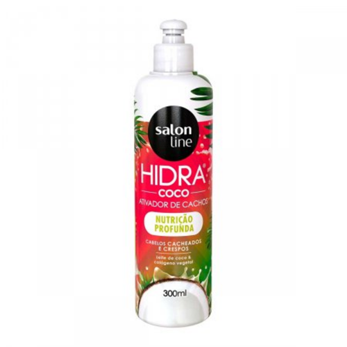 ATIVADOR DE CACHOS SALON LINE HIDRA COCO 300ML - DEVINTEX COSM LTDA