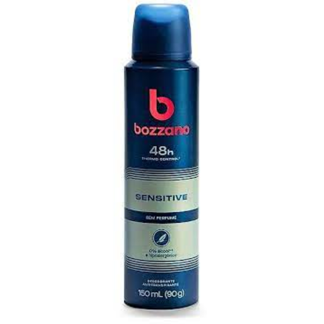 Desodorante Bozzano Aerosol Sem Perfume 150ml Hypermarcas S A