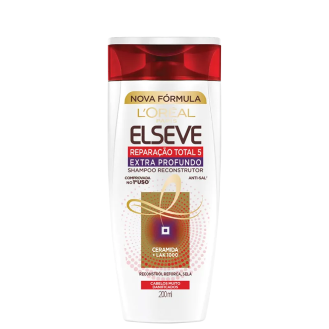SHAMPOO ELSEVE REPARAÇÃO TOTAL 5 EXTRA PROFUNDO 200ML - L'OREAL BRASIL ...