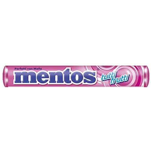 MENTOS TUTTI-FRUTTI 38G - PERFETTI VAN MELLE BRASIL LTDA