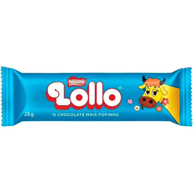 CHOCOLATE LOLLO RECHEIO LEITE MALTADO 28G - NESTLE NUTRITION