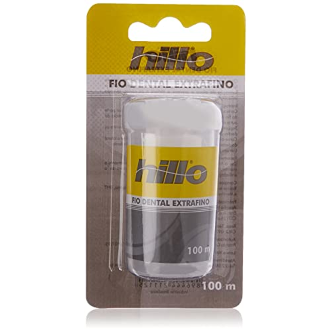 FIO DENTAL HILLO EXTRA FINO 100M - HILLO INDUSTRIA E COMERCIO
