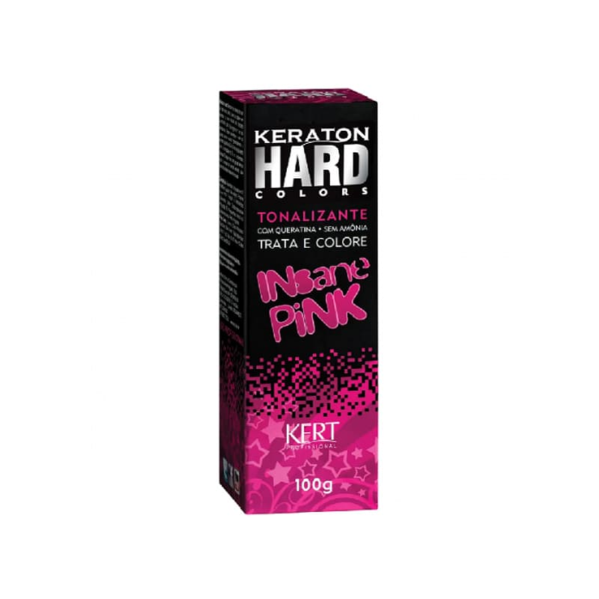 TONALIZANTE KERT KERATON HARD COLORS INSANE PINK 100G - KERT