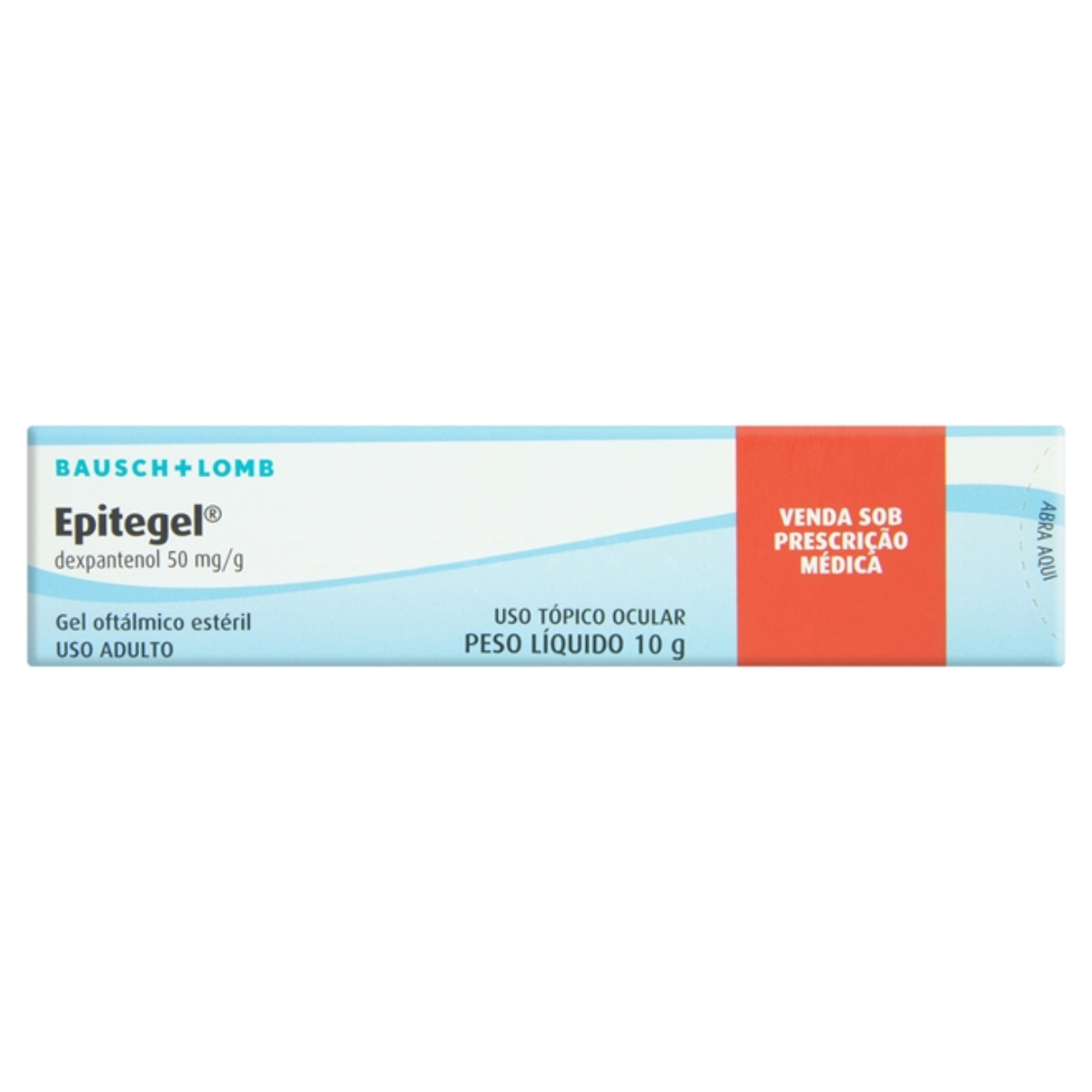 EPITEGEL 50MG/G GEL OFTÁLMICO 10G - BL INDUSTRIA OTICA L