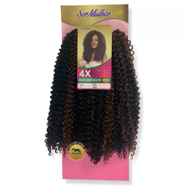CABELO FIBRA ORGÂNICA SARA SER MULHER COR-SP2/30 340G - RUBINO COMERCIO ...