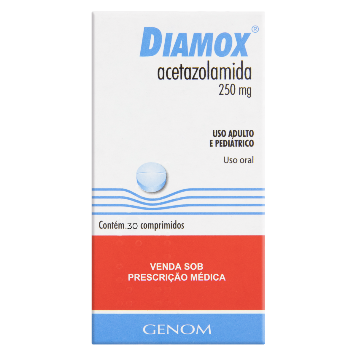 DIAMOX 250MG C/30 COMPRIMIDOS - GENOM