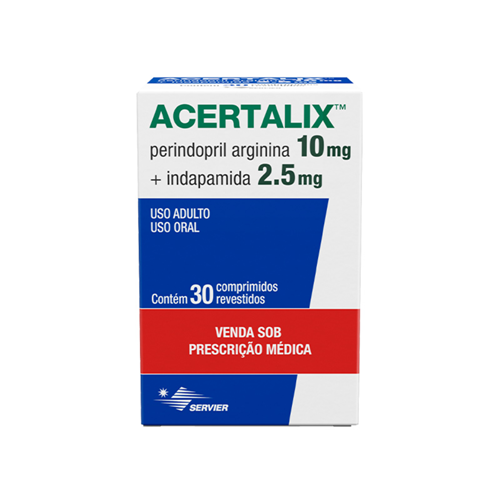 ACERTALIX 10MG+2,5MG C/30 COMPRIMIDOS REVESTIDOS - SERVIER DO BRASIL