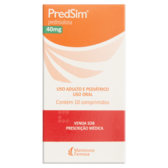 PREDSIM 40MG C/10 COMPRIMIDOS - HYPERA