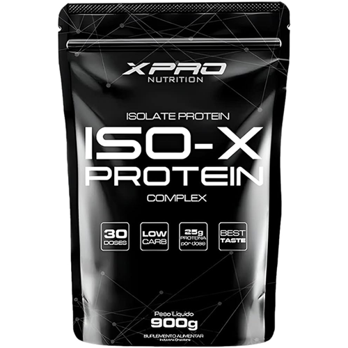 WHEY PROTEIN ISO-X COMPLEX BAUNILHA 900G - PROBIOTICA LABORATOR