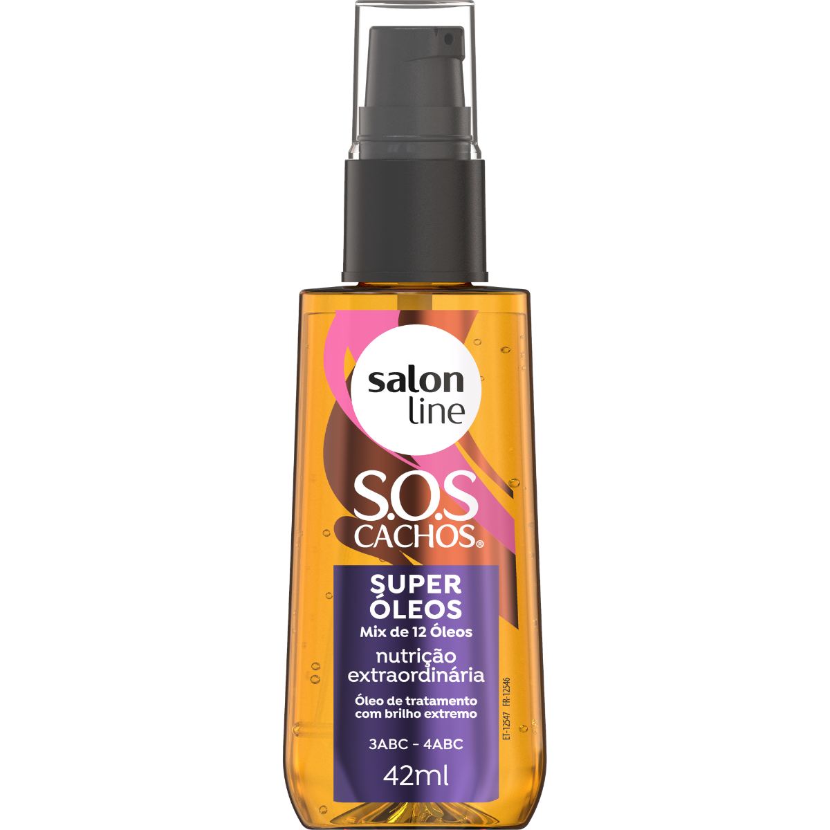 ÓLEO DE TRATAMENTO SALON LINE SOS CACHOS SUPER ÓLEOS 42ML - DEVINTEX ...