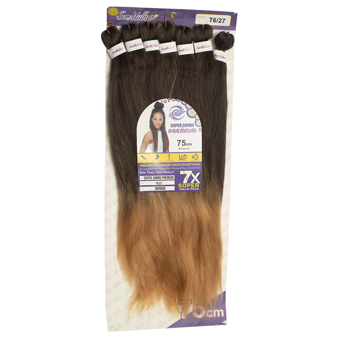 CABELO FIBRA SINTÉTICA SUPER JUMBO PREMIUM COR-27 609G - P&D IMPEX ...