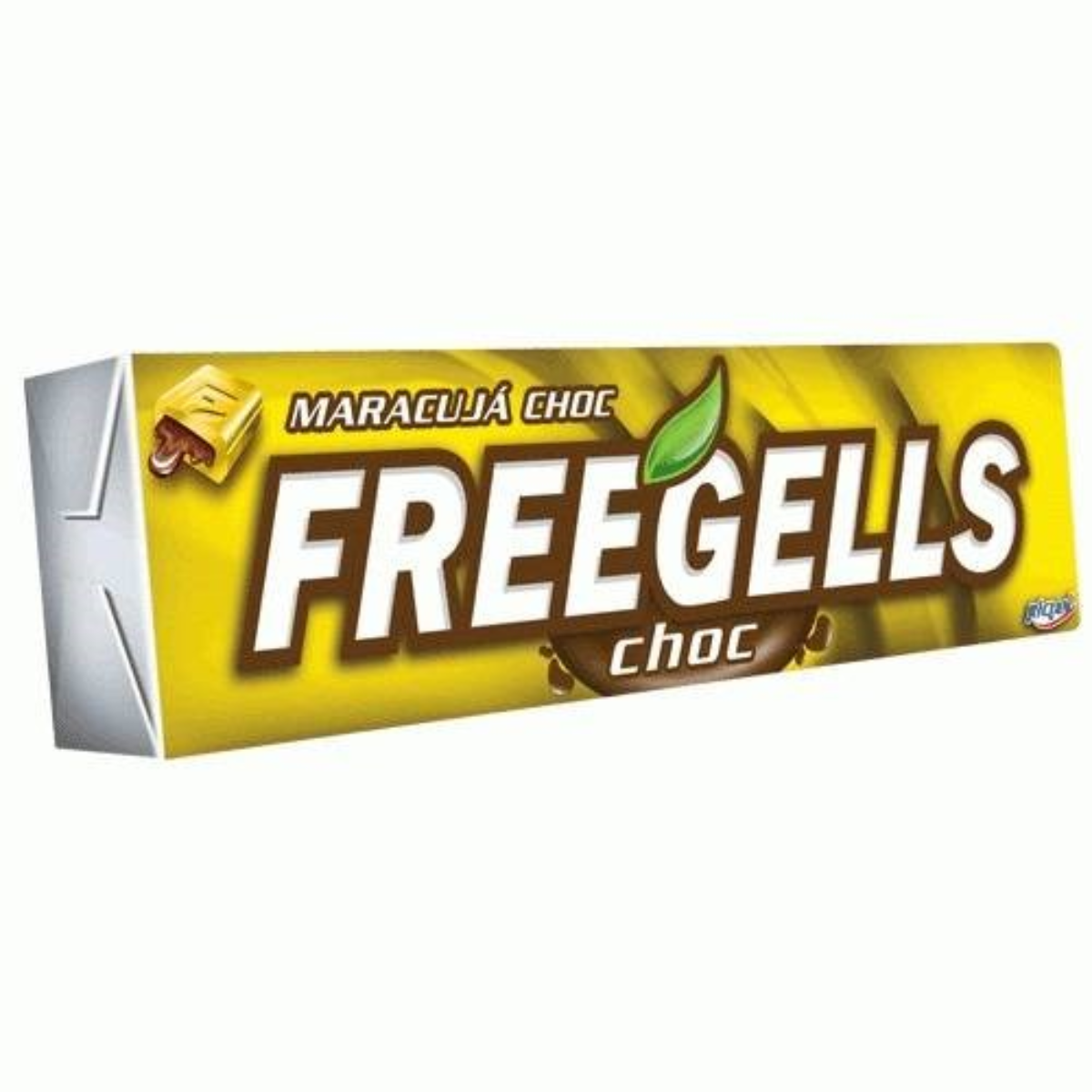 BALA FREEGELLS DROPS MARACUJÁ COM CHOCOLATE UNIDADE - ARCOR DO BRASIL LTDA.