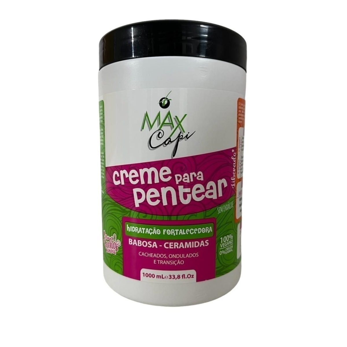 CREME PARA PENTEAR MAX CAPI BABOSA 1KG - PERFUMARIA DAPI IND E COM
