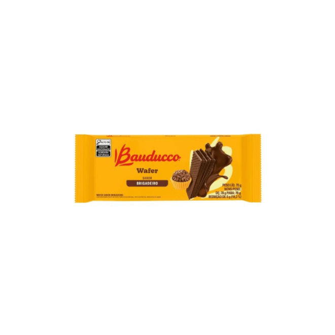 BISCOITO WAFER BAUDUCCO BRIGADEIRO 70G - NESTLE BRASIL LTDA.