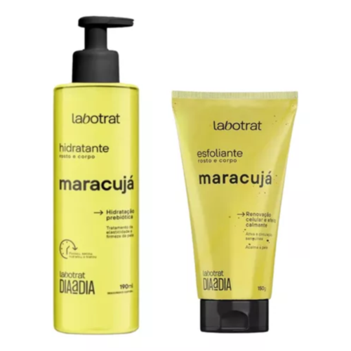 KIT ESFOLIANTE + HIDRATANTE LABOTRAT MARACUJÁ 150G+190ML - LABOTRAT ...