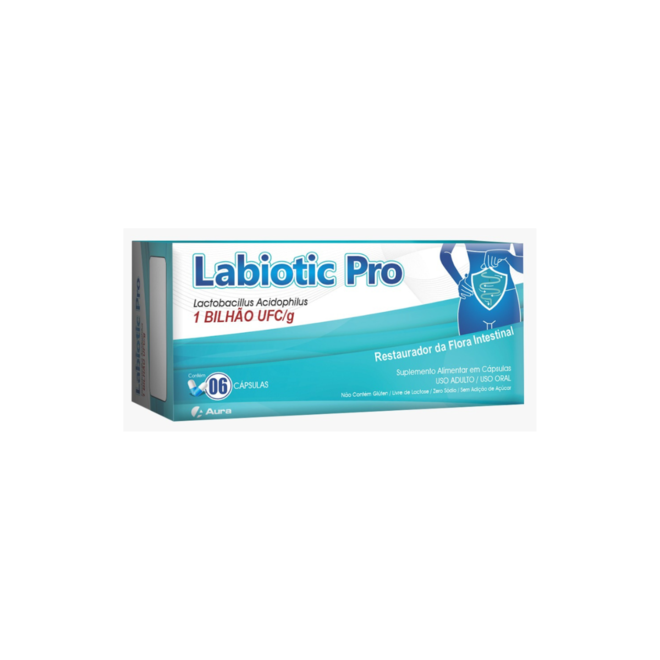 LABIOTIC PRO 100 12CAPSULAS - PHARMASCIENCE