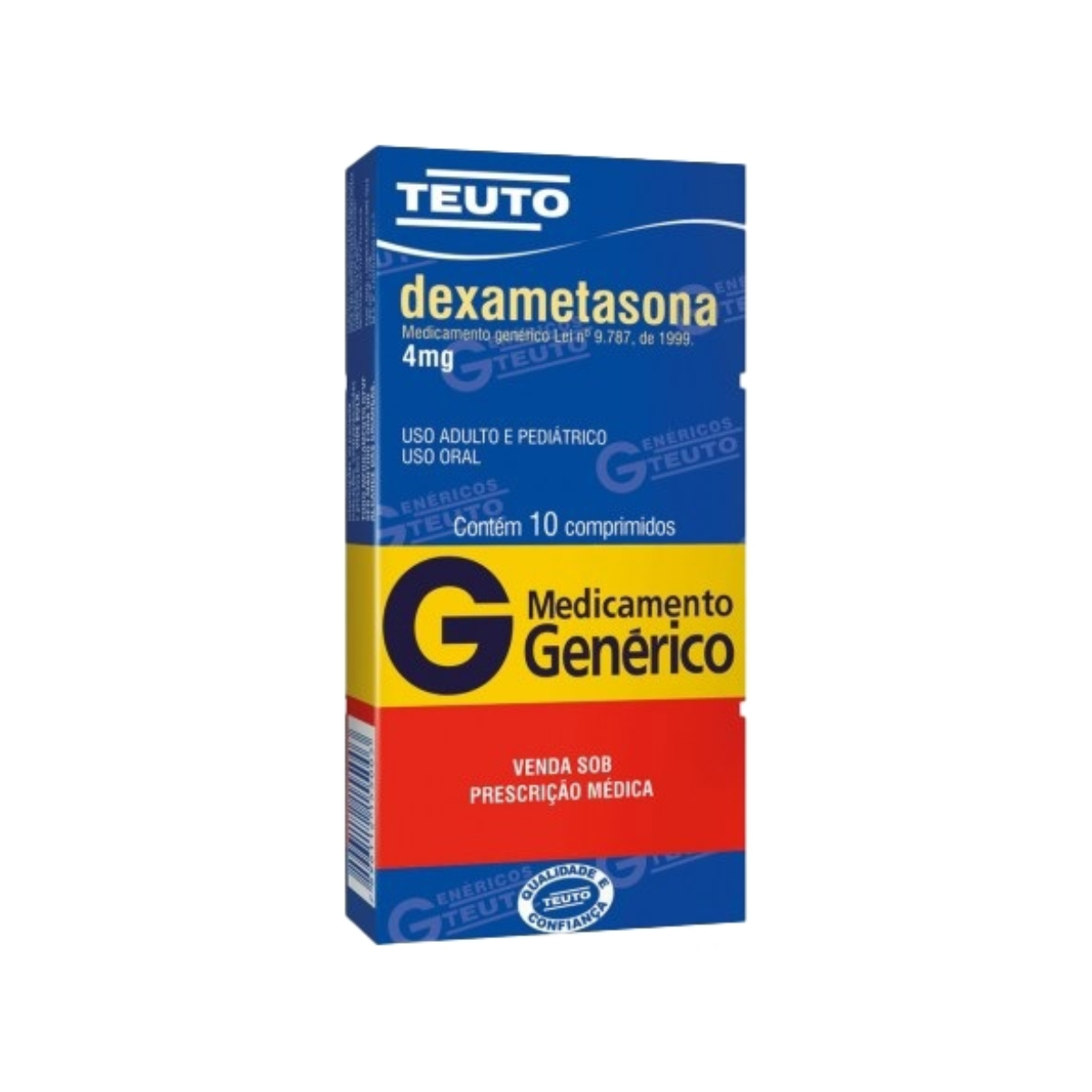 DEXAMETASONA 4MG C/10 COMPRIMIDOS TEUTO - TEUTO BRASILEIRO S