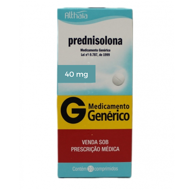 PREDNISOLONA 40MG C/10 COMPRIMIDOS ALTHAIA - ALTHAIA S.A. INDUSTR